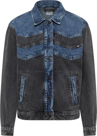 Mustang Jeans Damen Style Verona Jerans Jacke, Dunkelgrau 580, M