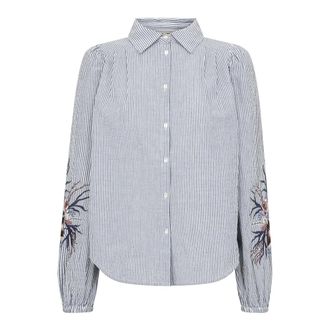 Mos Mosh MOS Mosh, Femme, Blouses et Chemises, Bleu, Taille: 36 FR Chemises