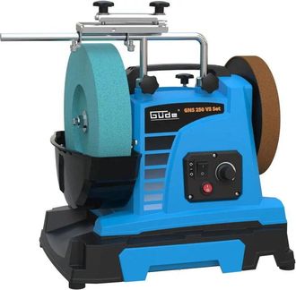 Gude G&uuml;de - Schleifmaschine Nassschleifer gns 250 vs Set mit Haltevorrichtungen
