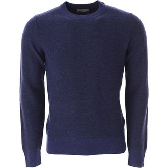 Brooksfield Round-Neck Strickwaren - - Knitwear - Herren - Blau - 2XL