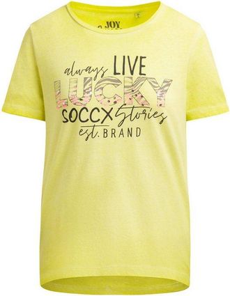 soccx Rundhalsshirt aus Baumwolle