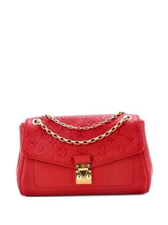 Louis Vuitton Saint Germain Handtasche Monogram Empreinte PM Schultertasche - Rot