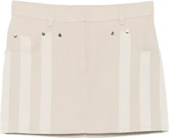 Fendi Damen, R&ouml;cke, Beige, XSGr&ouml;&szlig;e