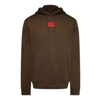 HUGO BOSS Hugo - Daratschi Kapuzenpullover f&uuml;r Herren, Regul&auml;r (Braun)
