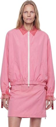 Fendi Technical Viscose Bomber Jacket