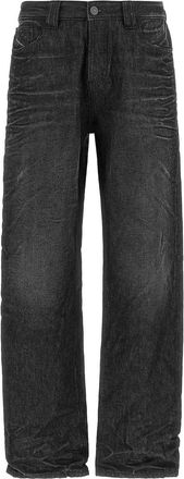 Diesel Straight Leg Jeans - Grau