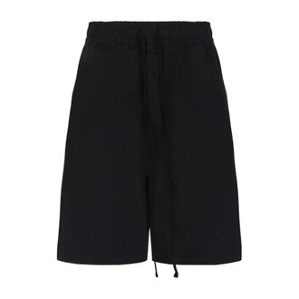Thom Krom Shorts mit Kordelzug aus Baumwollmischung - - Shorts - Herren - Schwarzk - M