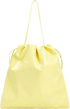 Jil Sander Femme, Sacs, Jaune, Taille: ONE Size Sac &Eacute;paule Rembourr&eacute; &agrave; Cordon de Serrage