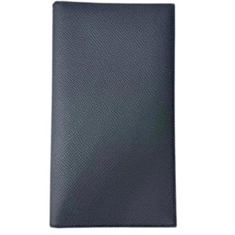 Herm&egrave;s Pre-owned MC2 Fleming Epsom Wallet - Homme - Pre-owned - Bleu - Taille: ONE Size