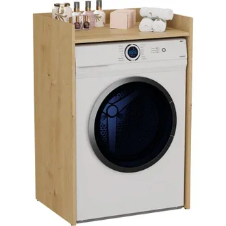 Artisan Badezimmerschrank f&uuml;r Waschmaschine, Farbe: Eiche Artisan