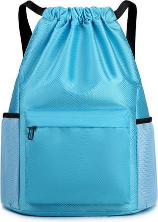 Sonew Kordelzugbeutel, Beutel Kordelzug Schwimmbeutel Wasserdicht Mini Oxford Sporttasche f&uuml;r Schwimmer und Sportler (Blau)