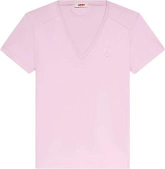 Jott Jott, Femme, Tops, Rose, Taille: 38 FR Camiseta Sofia
