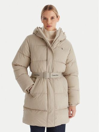 Calvin Klein Jeans Winterjacke LV047D508G Beige Regular Fit
