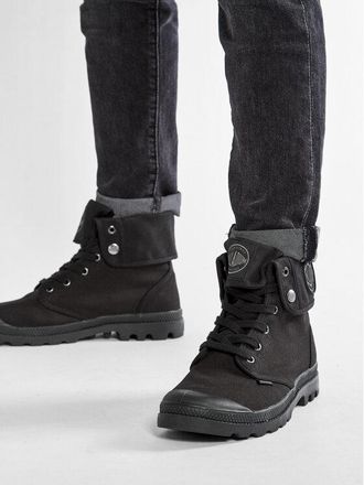 Palladium Schn&uuml;rstiefeletten Baggy 02353-060-M Schwarz