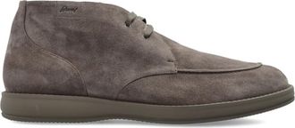 Brioni Milano Chukka Boots aus Wildleder mit Gummisohle - - Shoes - Herren - Braun - 42 1/2 EU