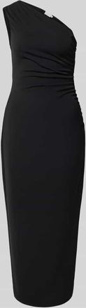 Jake*s Eng anliegendes Cocktailkleid mit One-Shoulder