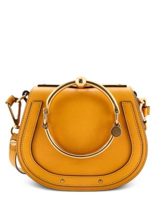 Chlo&eacute; Nile Leather Small crossbody bag - Orange