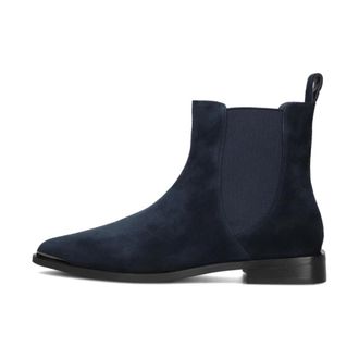 Stefano Lauran Blau Wildleder Chelsea Boots f&uuml;r Damen - - Shoes - Damen - Blau - 37 EU