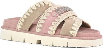 Mou Femme, Chaussures, Rose, Taille: 40 EU Sandale avant &agrave; trois brides