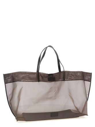 Staud Womens Christos Tote Brown Polyamide