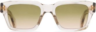 Cutler and Gross Lunettes de soleil carr&eacute;es - Homme - Accessoires - Beige - Taille: 51 MM