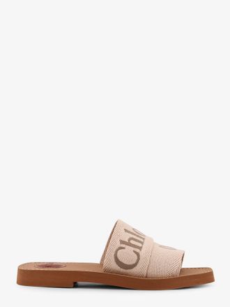 Chlo&eacute; Woody linen sandals - CHLOE - gender_Woman