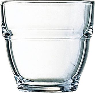 Arcoroc ARC 50828 Forum Trinkglas, Wasserglas, Saftglas, 160ml, Glas, transparent, 6 Stück