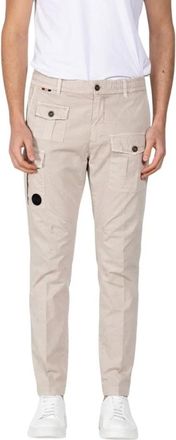 Mason's Homme, Pantalons, Beige, Taille: 2XL George Pantalon de jogging cargo Coolpocket