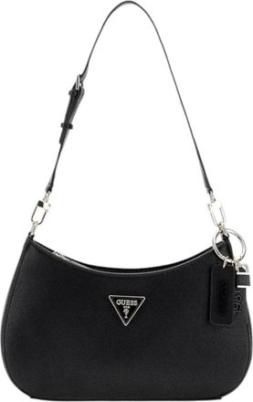 Guess Femme, Sacs, Noir, Taille: ONE Size Noelle Saffiano Shoulder Bag