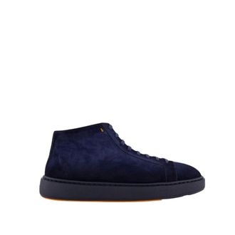 Santoni Homme, Chaussures, Bleu, Taille: 40 1/2 EU Dump High Baskets