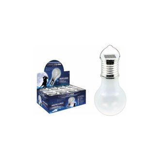 No Brand Wei&szlig;e led -Sonnenlampe mit Mondlicht -Twilight -Sensor