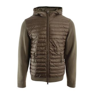 Woolrich Allen Hybrid Jacket - - Jackets - Herren - Braun - S