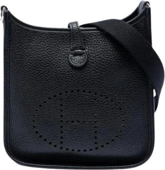 Herm&egrave;s Sac bandouli&egrave;re Evelyne Pre-owned - Femme - Pre-owned - Noir - Taille: ONE Size