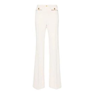Elisabetta Franchi Wide Hosen - - Trousers - Damen - Grau - S