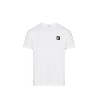 Stone Island Baumwoll-T-Shirt von Stone Island in Weiß