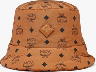 MCM Wattierter Anglerhut aus ECONYL mit Monogramm-Print
