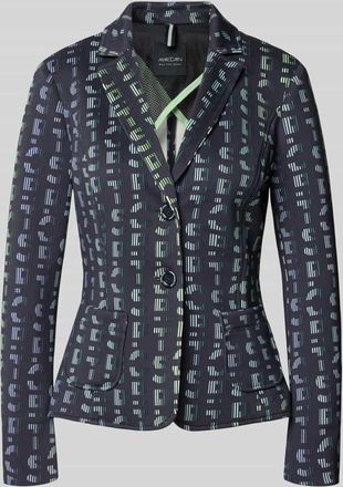 Marc Cain Slim Fit Blazer mit Logo-Detail