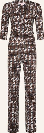 Marivie Marivie Jersey-Jumpsuit Jump Great! Mit 3/4-Arm braun