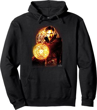 MARVEL Infinity War Dr. Strange Fire Symbol Pullover Hoodie