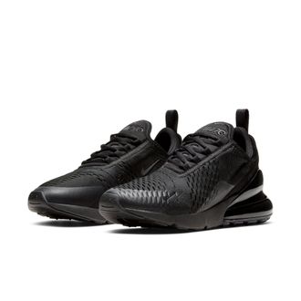 Nike Sneaker NIKE SPORTSWEAR Nike Air Max 270, Herren, Gr. 45,5, schwarz (schwarz, schwarz, schwarz), Synthetik, Textil, Schuhe Sneaker, Topseller