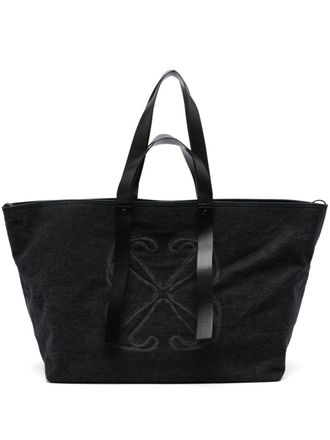 Off-white Gro&szlig;er Day Off Shopper - Schwarz