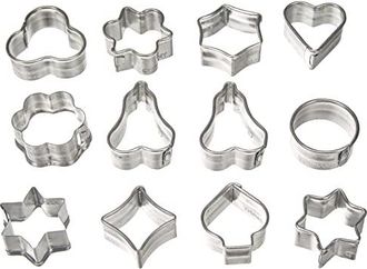 Zenker 7733 Ausstecher-Set, 12-teilig, patisserie