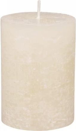 Chic Antique Macon rustikale Stumpenkerze Kerze Antik Altarkerzen 100% Paraffin Lange Brenndauer (Nude, 10x7 cm)