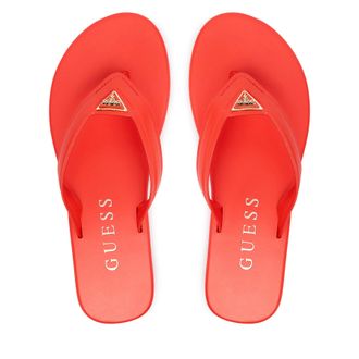 Guess Zehentrenner Guess FLJCNY ELE24 Rot