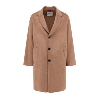 Amaranto Einknopfmantel - - Coats - Herren - Beige - L