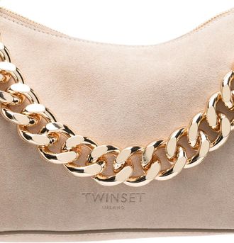 Twin-Set Kleine Lilian Pack Schultertasche - Nude