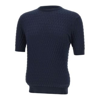FILIPPO DE LAURENTIIS Homme, Pulls, Bleu, Taille: XL Roundneck