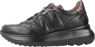 Wonders Femme, Chaussures, Noir, Taille: 38 EU A4010 Deportivo Cordones