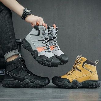 Generic YUJIEBB Chaussures de randonn&eacute;e dhiver l&eacute;g&egrave;res et antid&eacute;rapantes pour homme - Chaussures dext&eacute;rieur confortables pour lescalade, le trekking, le campi