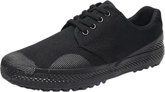 Generic Chaussures tendance haute r&eacute;sistance pour homme, chaussures dentra&icirc;nement, de travail, dalpinisme, baskets classiques en daim pour homme, Noir, 8.5 UK